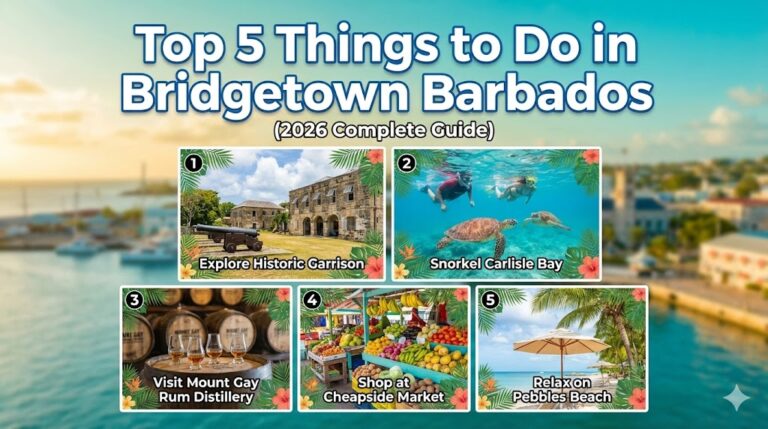 Top 5 Things to Do in Bridgetown Barbados (2026 Complete Guide)